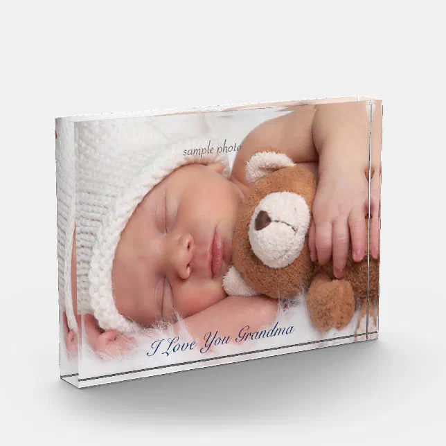 Custom Photo, Personalized, Photo Block | Zazzle