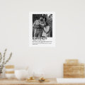 Custom Photo Personalized Text Family Portrait Poster | Zazzle