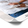 Custom Photo Personalized Text Poster | Zazzle