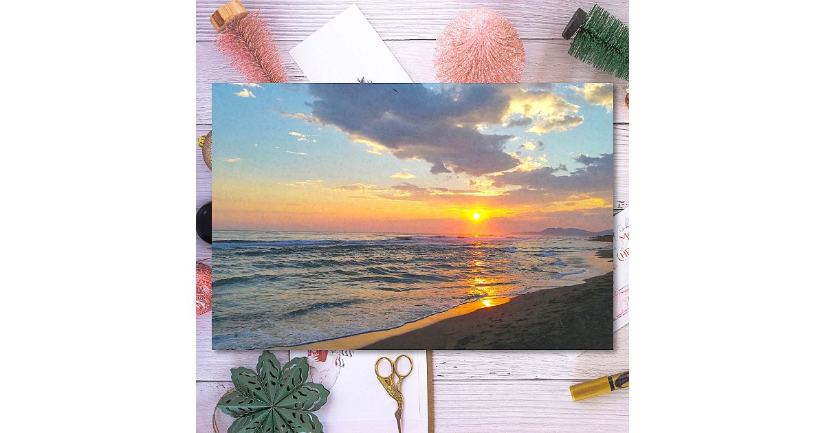 Custom Photo Personalized Tissue Paper | Zazzle