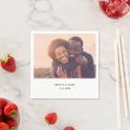Custom Photo Personalized Wedding Napkins | Zazzle