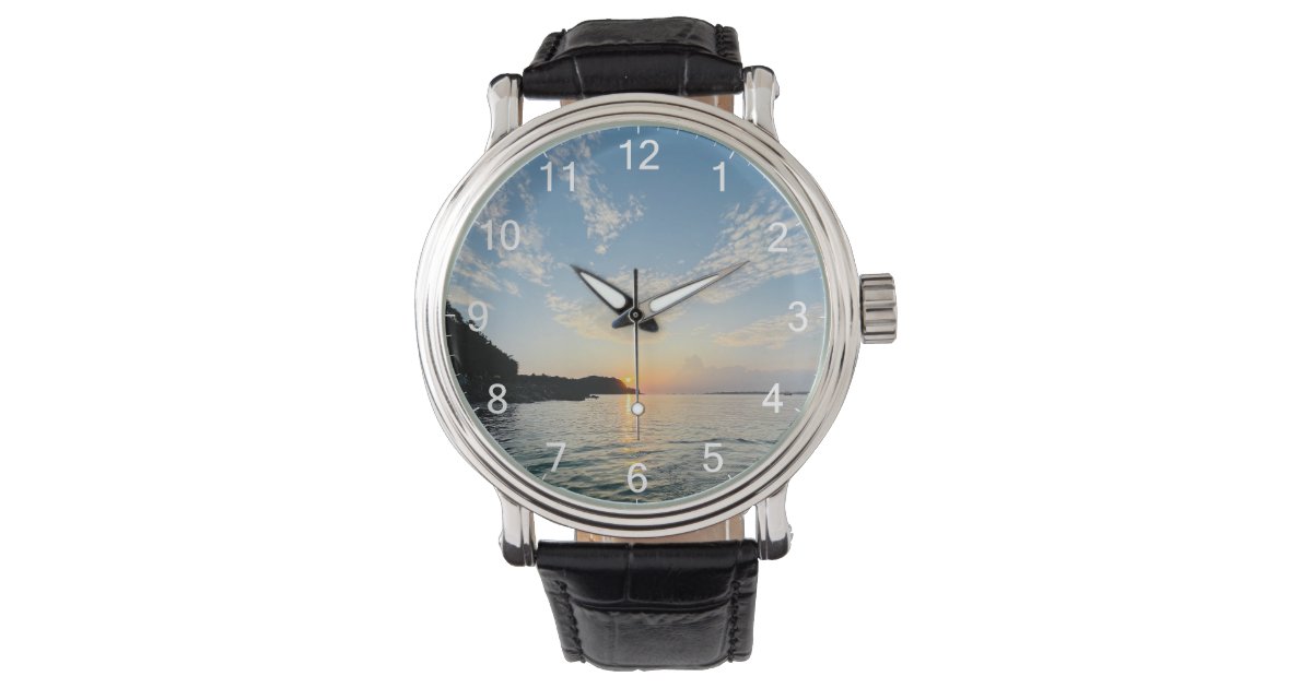 Custom Photo Personalized Wrist Watch | Zazzle