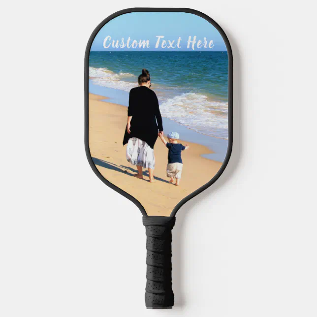 Custom Photo Pickleball Paddle Design Your Own | Zazzle