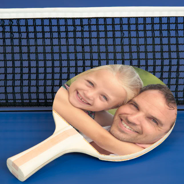 custom photo ping pong paddle | Zazzle