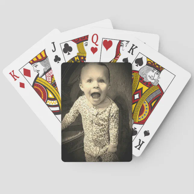 Custom Photo Playing Cards | Zazzle
