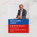 Custom Photo Political Campaign Politician Business Card | Zazzle