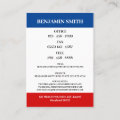 Custom Photo Political Campaign Politician Business Card | Zazzle