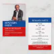 Custom Photo Political Campaign Politician Business Card | Zazzle