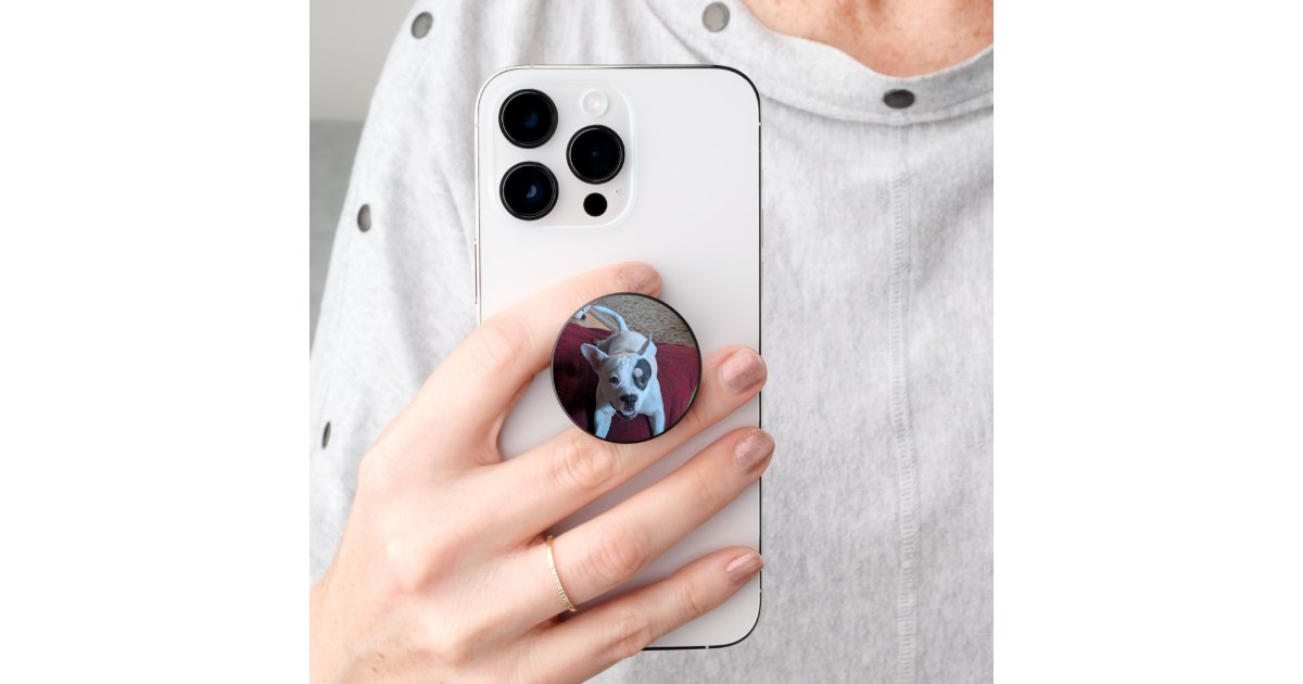 Custom Photo PopSocket | Zazzle