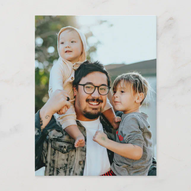 Custom Photo Postcard | Zazzle