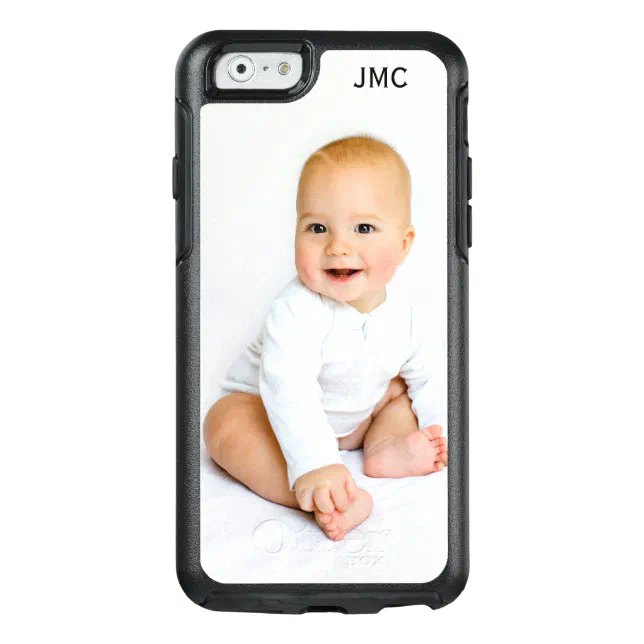 Custom Photo Protective Phone Case With Monogram | Zazzle