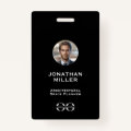 Custom Photo QR Code Employee ID Badge | Zazzle