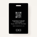 Custom Photo QR Code Employee ID Badge | Zazzle