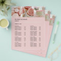 Custom Photo QR Pink Bakery Price List Flyer | Zazzle