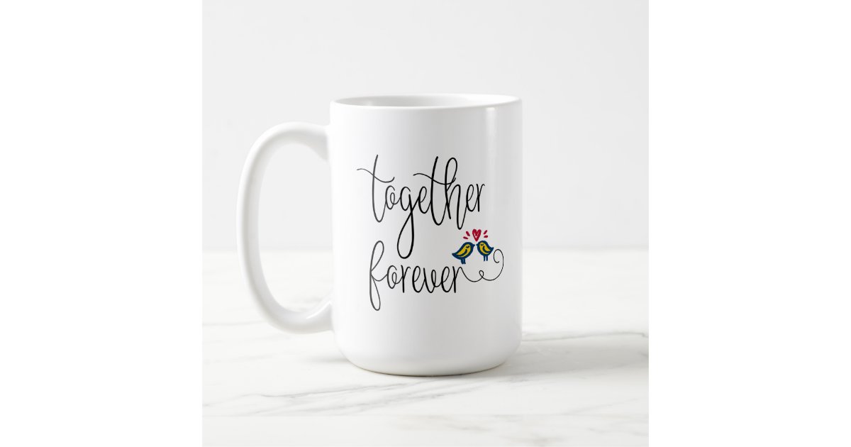 Custom Photo Romantic Love Birds Together Forever Coffee Mug | Zazzle.com