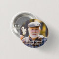 Custom Photo Simple Memorial Personalized Funeral Button | Zazzle