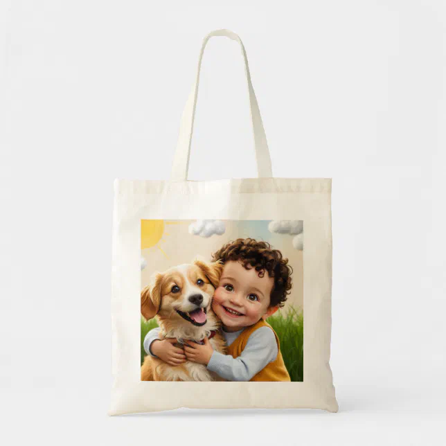 Custom Photo Simple Personalized Golfer Driver Tote Bag | Zazzle