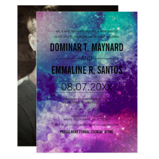 Galaxy Invitations & Announcements | Zazzle