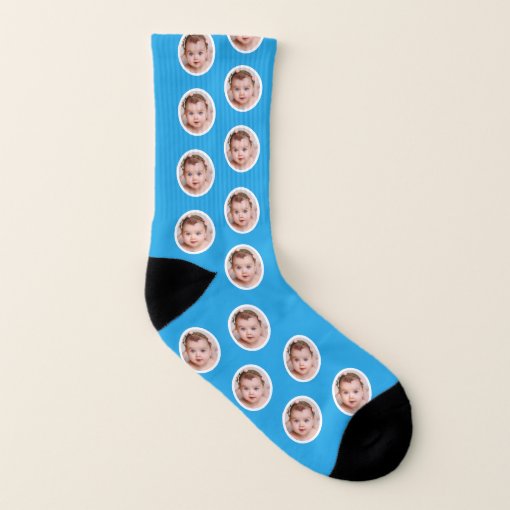 Custom Photo Socks | Zazzle