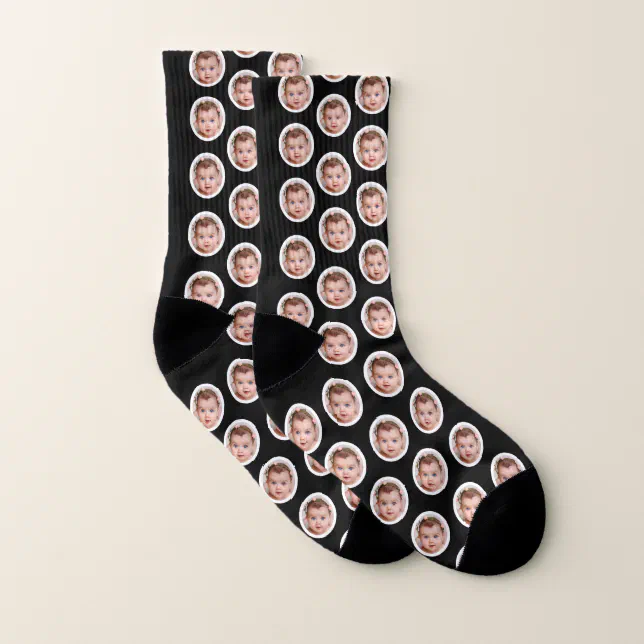 Custom Photo Socks | Zazzle