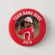 Custom Photo Sports pin / button with team name | Zazzle