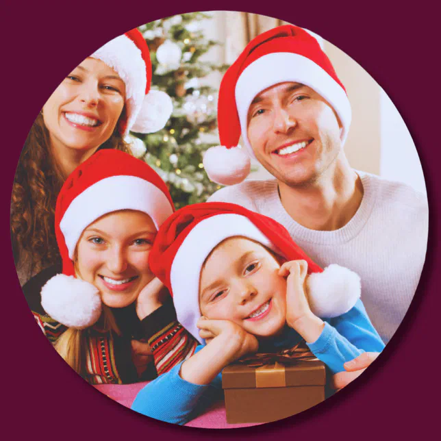 Custom Photo Sticker, Personalized Image Sticker | Zazzle