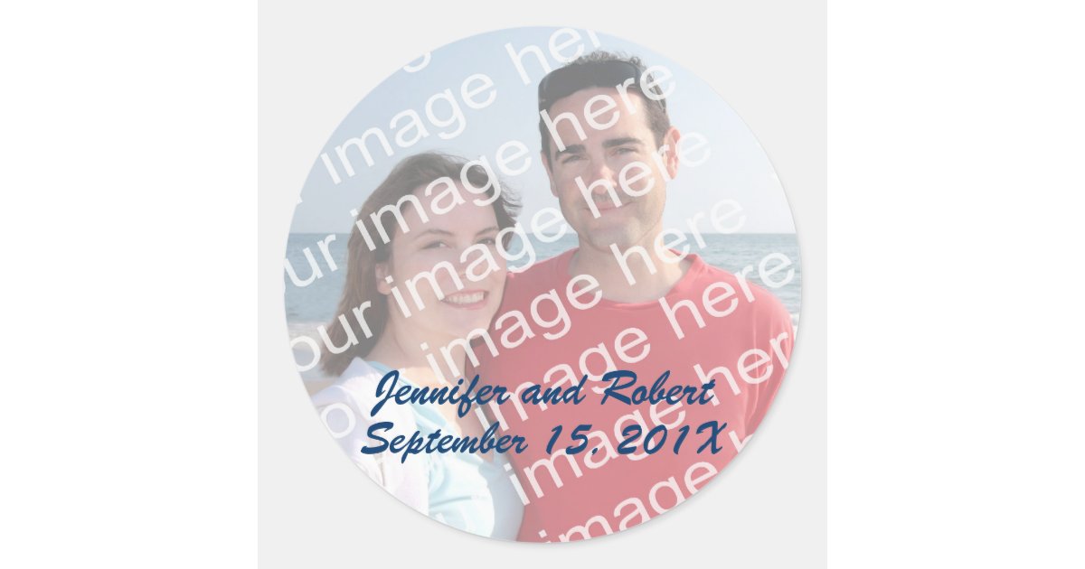 Custom Photo Stickers | Zazzle