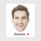 Custom Photo Stickers Personalized Picture Sticker | Zazzle