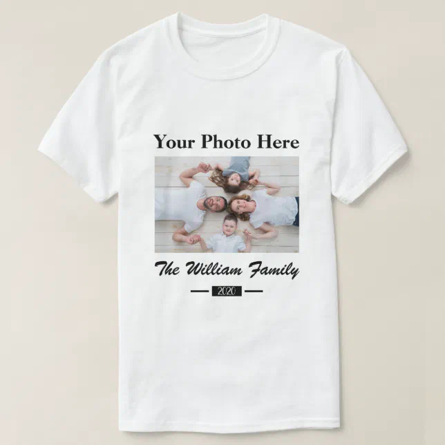 Custom Photo T-Shirt | Zazzle