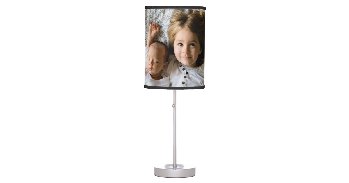 Custom Photo Table Lamp | Zazzle