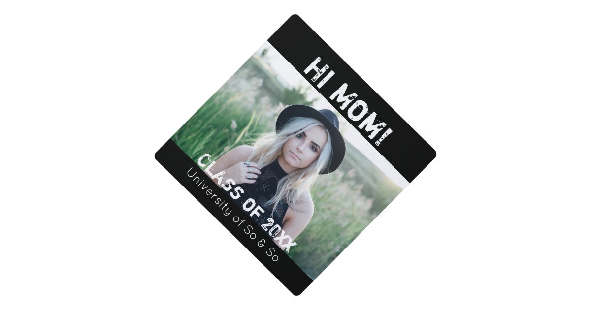 Custom Photo Tassel Topper 2 | Zazzle