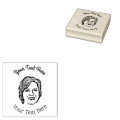 Custom Photo Teacher Rubber Stamp | Zazzle