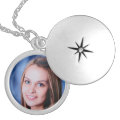 Custom Photo Template Personalized Locket Necklace | Zazzle