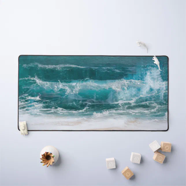 Custom Photo Template Personalized Modern Simple Desk Mat | Zazzle