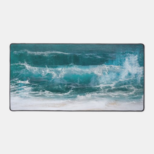 Custom Photo Template Personalized Modern Simple Desk Mat | Zazzle
