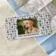 Custom Photo Template Pet Paws Dog Cat License Plate | Zazzle
