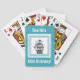 CUSTOM PHOTO, TEXT & COLOR playing cards | Zazzle