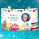 Custom Photo Text Colorful Birthday Party Banner | Zazzle
