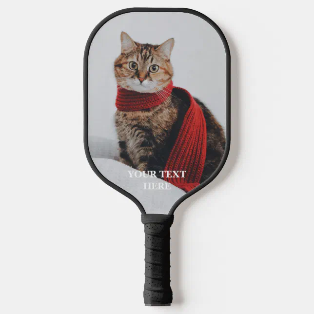 Custom Photo Text Create Your Own Personalized Pickleball Paddle | Zazzle