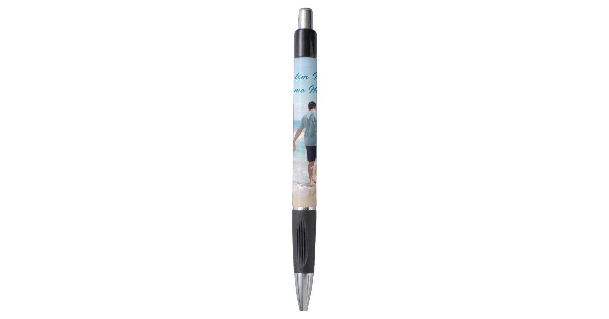 Custom Photo Text Pen Your Favorite Photos Gift | Zazzle