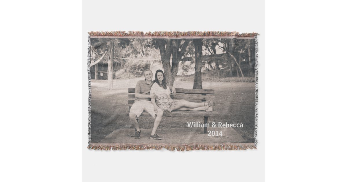 Custom Photo Throw Blanket | Zazzle