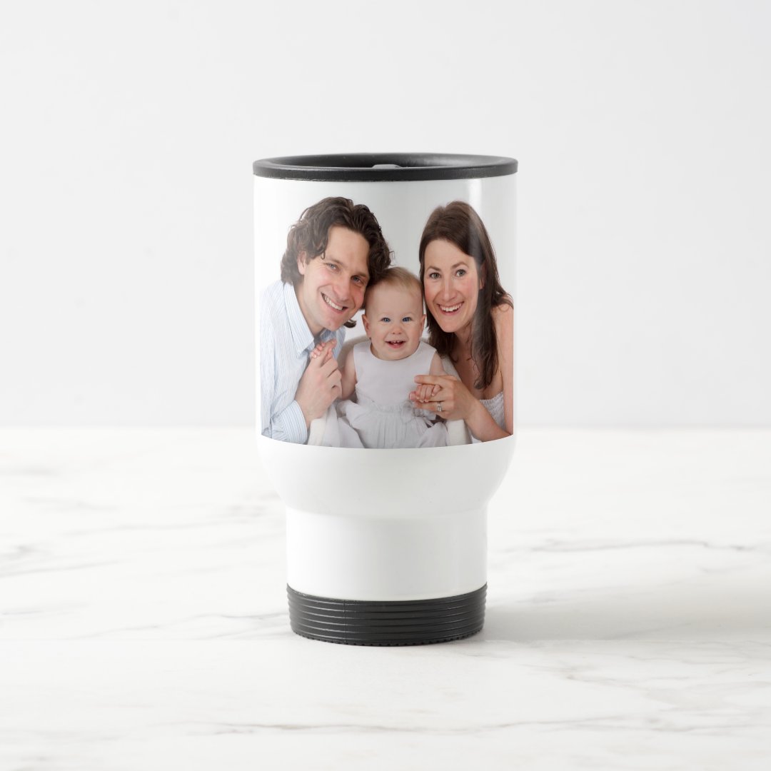 Custom Photo Travel Mug | Zazzle