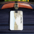Custom photo travel vacation luggage tag | Zazzle