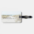 Custom photo travel vacation luggage tag | Zazzle