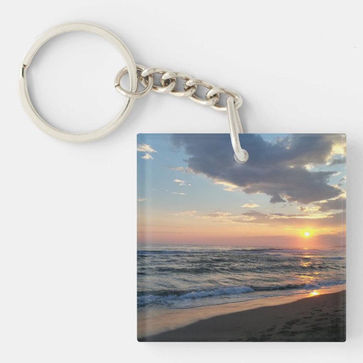 Custom Photo Two-Sided Personalized Keychain | Zazzle