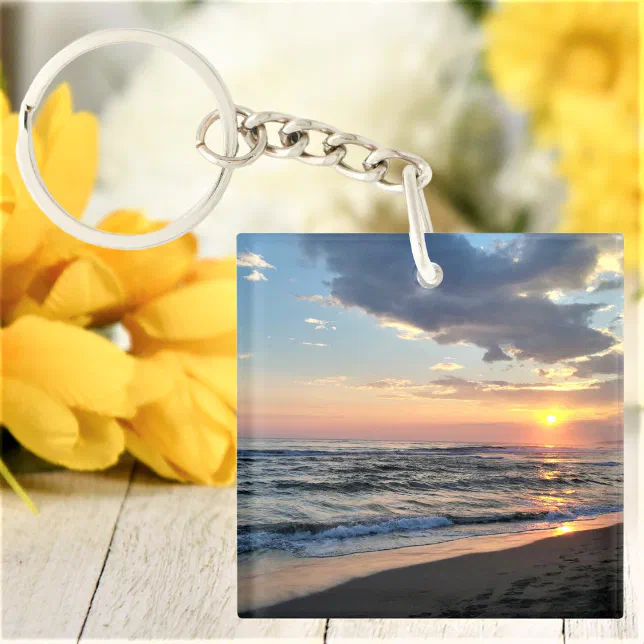 Custom Photo Two-Sided Personalized Keychain | Zazzle