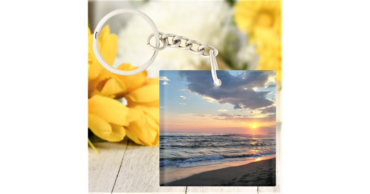 Custom Photo Two-Sided Personalized Keychain | Zazzle