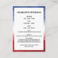 Custom Photo Unique Political Campaign Politician Business Card | Zazzle