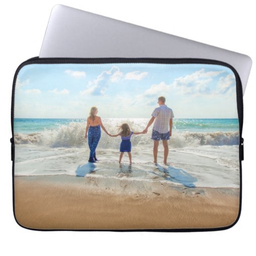 Custom Photo - Unique Your Own Design Personalized Laptop Sleeve | Zazzle