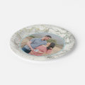 Custom Photo Vintage Travel Baby Shower Plates | Zazzle